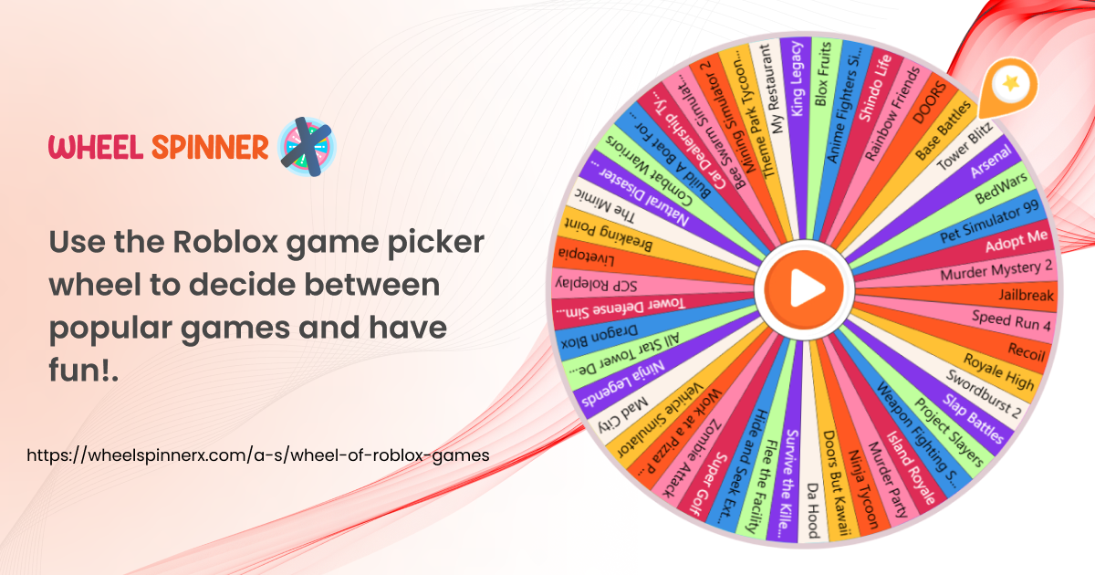 Wheel of ROBLOX Games – Roblox Game Picker