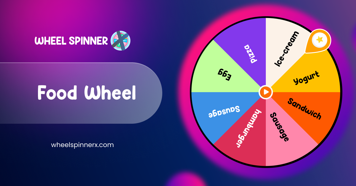 Food Wheel - Random Food Picker Wheel